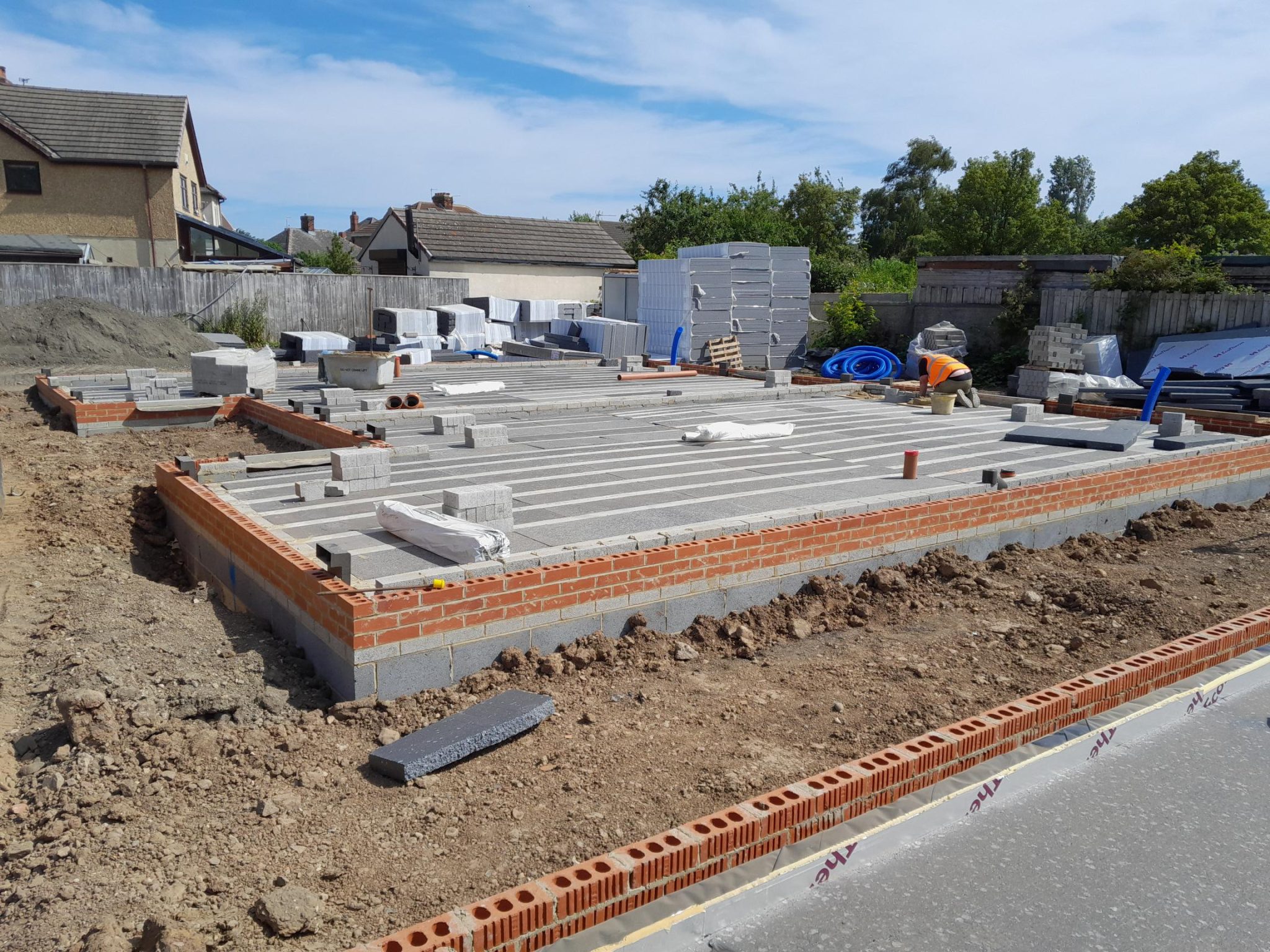 Making ground at Tanfield Road – T Manners